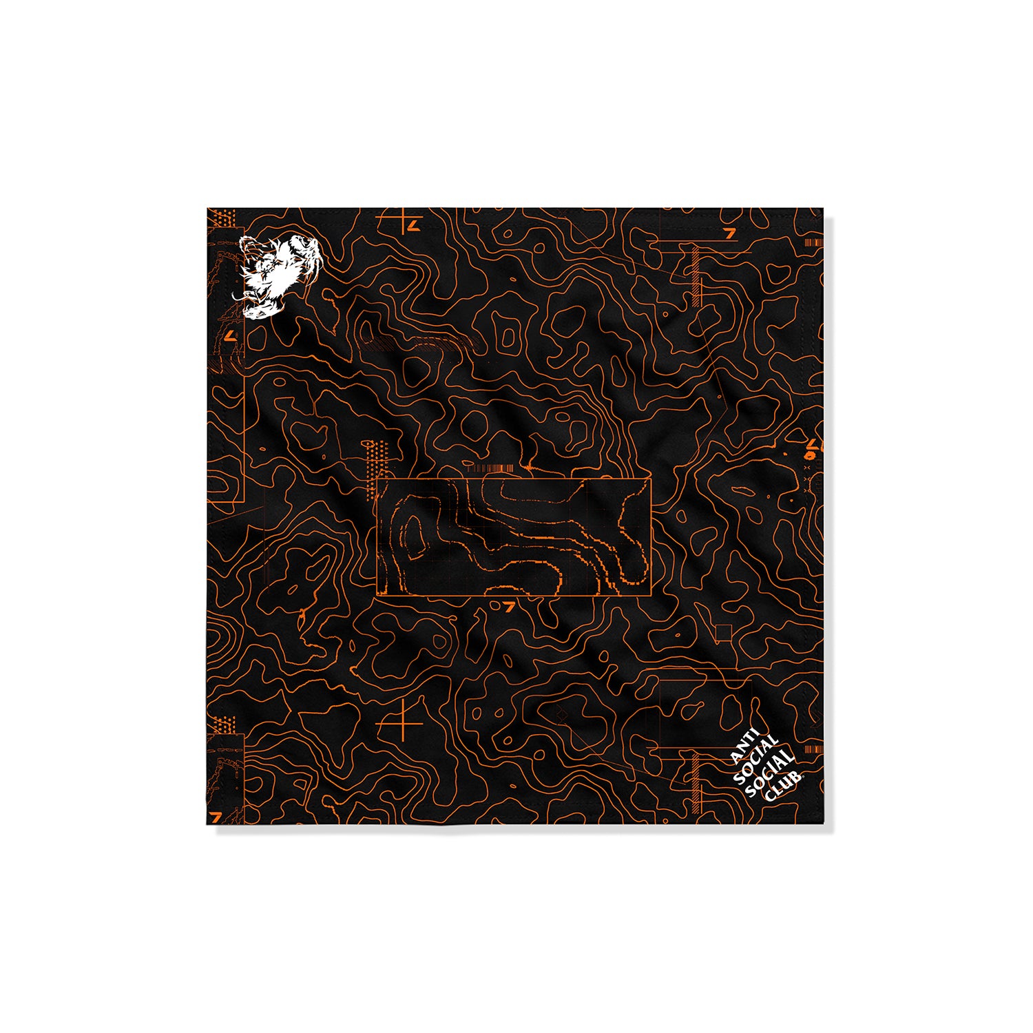 ASSC x COD Geomap Bandana – AntiSocialSocialClub