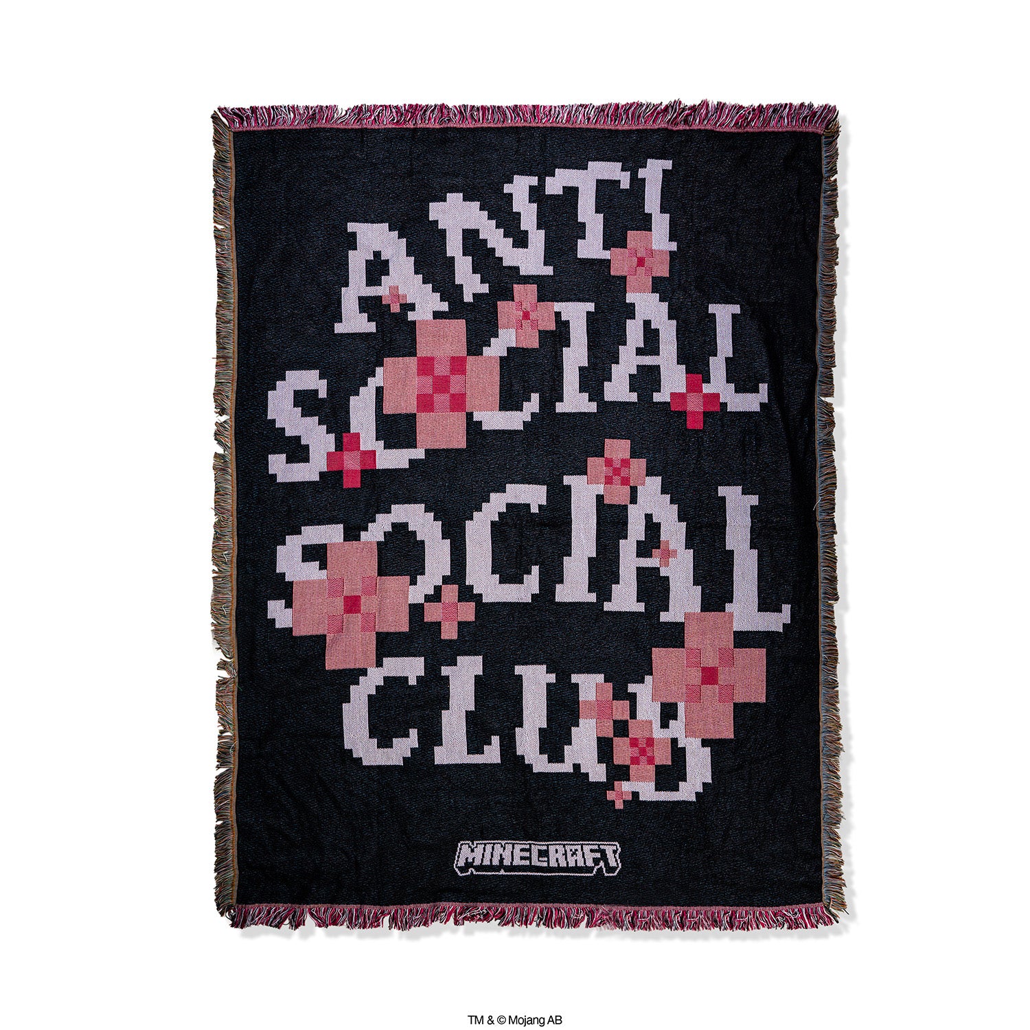 ASSC x Minecraft Woven Blanket – AntiSocialSocialClub